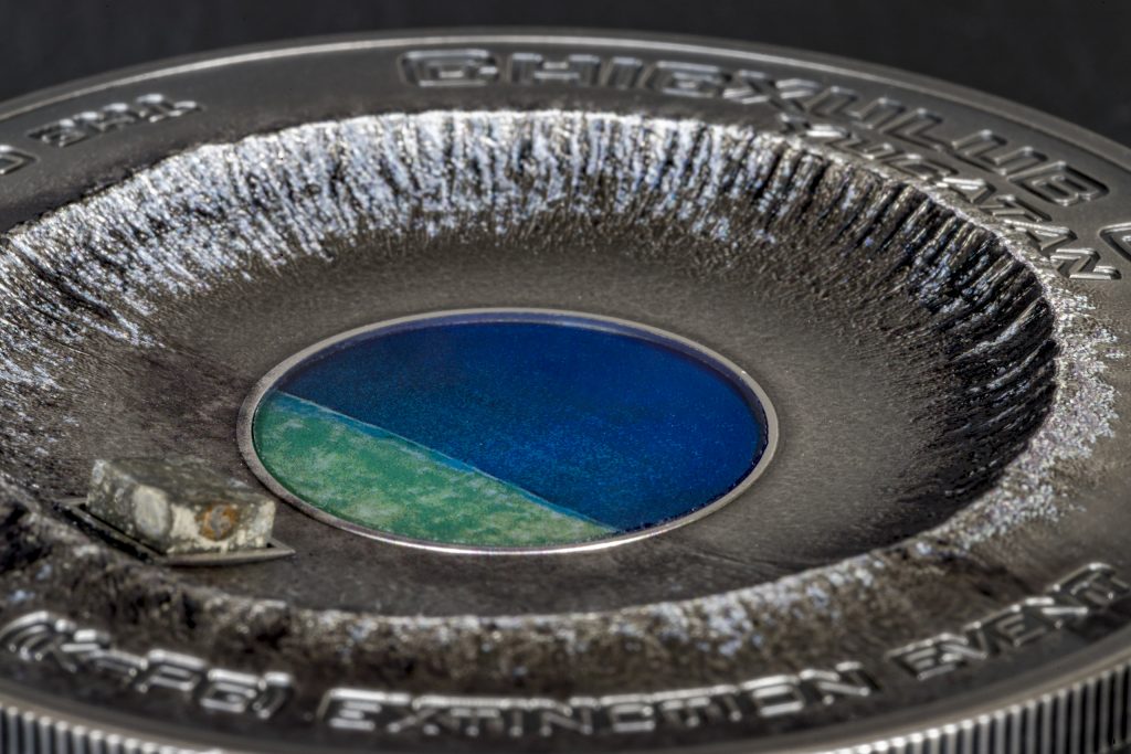 Cook Islands - 2019 - 20 Dollars - Meteorite Chicxulub Crater Yucatan ...