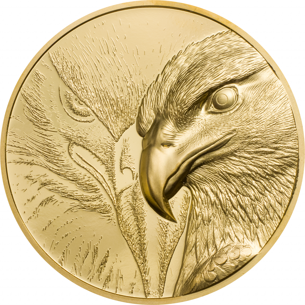 Mongolia - 2020 - 25000 Togrog - Majestic Eagle Gold 1 oz - NumisCollect