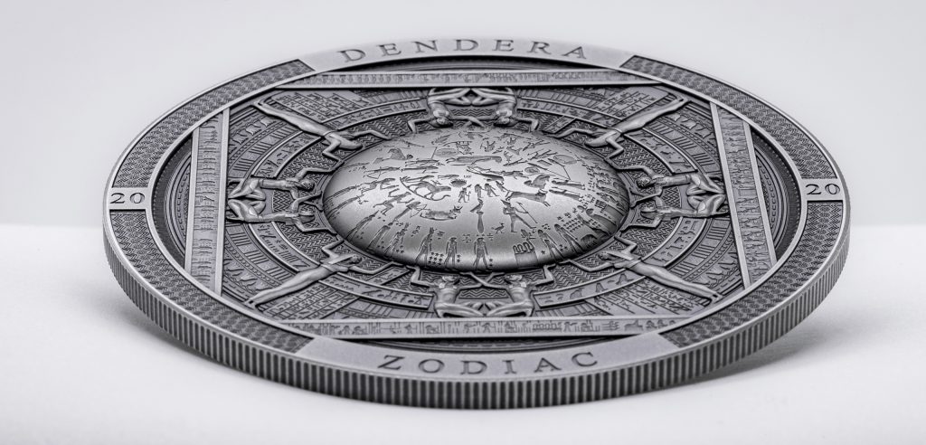 Cook Islands - 2020 - 20 Dollars - Dendera Zodiac / Archeology ...
