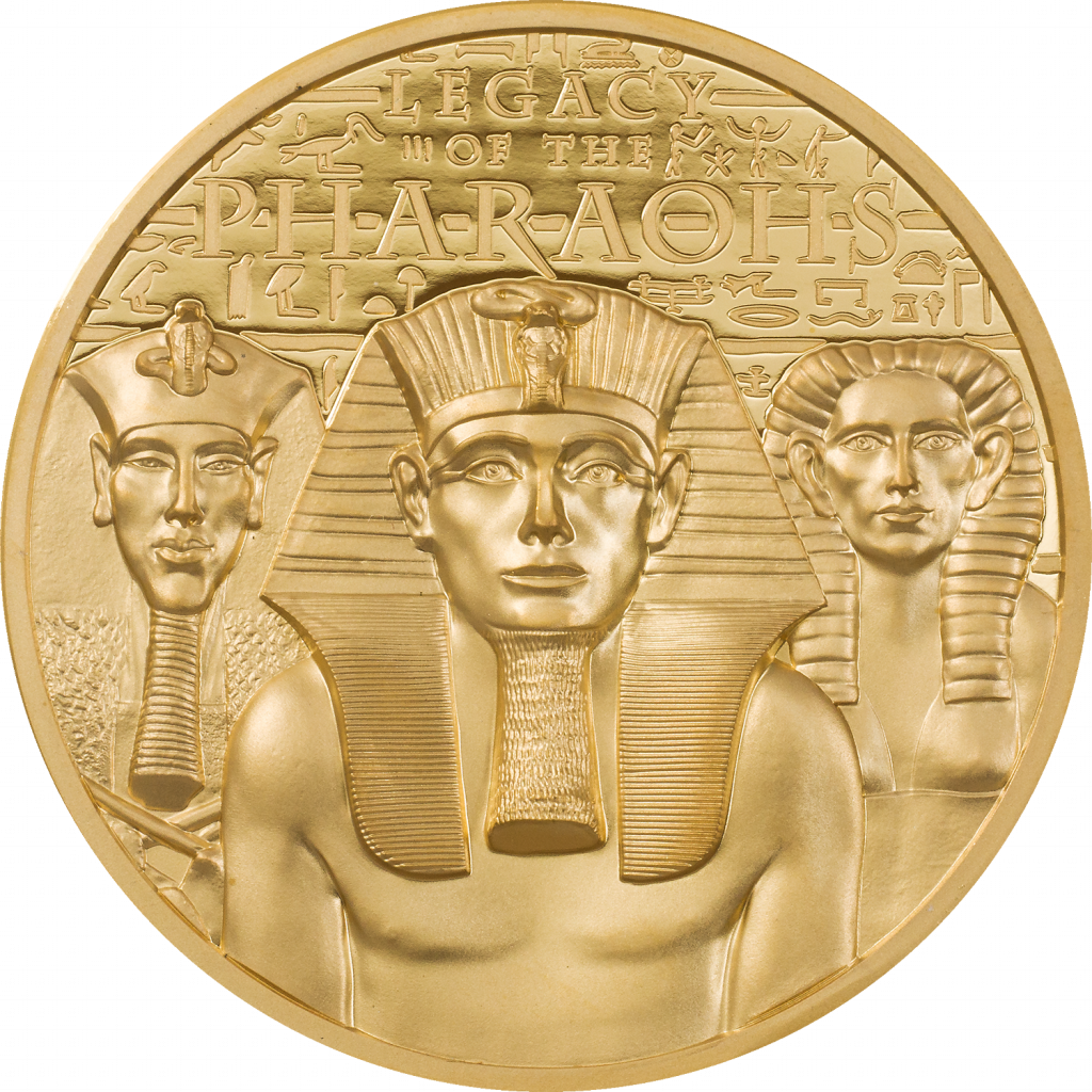 Cook Islands - 2022 - 250 Dollars - Gold - Legacy of the Pharaohs ...
