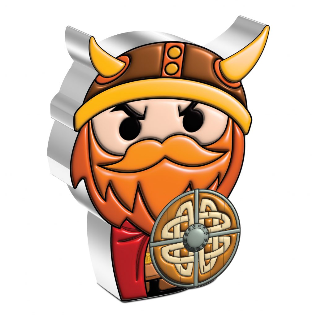 Niue - 2022 - 2 Dollars - Chibi Viking - NumisCollect