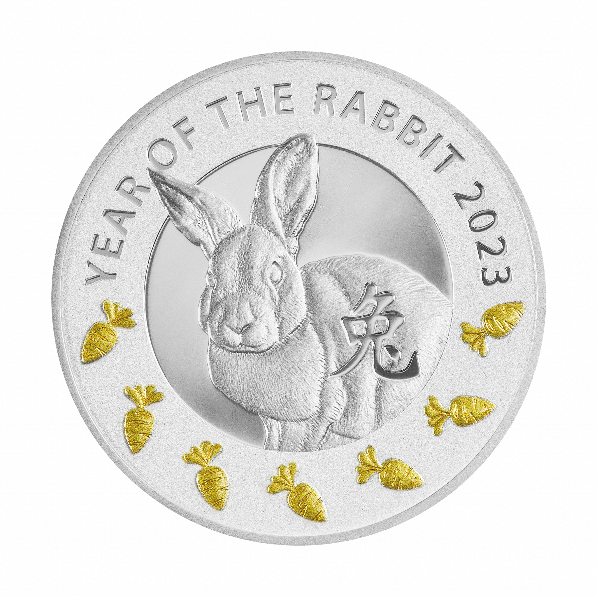 Niue - 2023 - 1 Dollar - Year of the Rabbit happiness for all ...