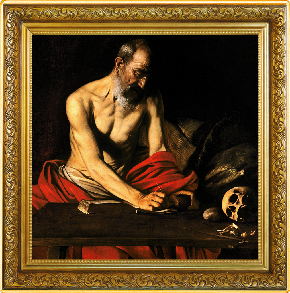 Niue - 2022 - 1 Dollar - Caravaggio Saint Jerome Writing - NumisCollect