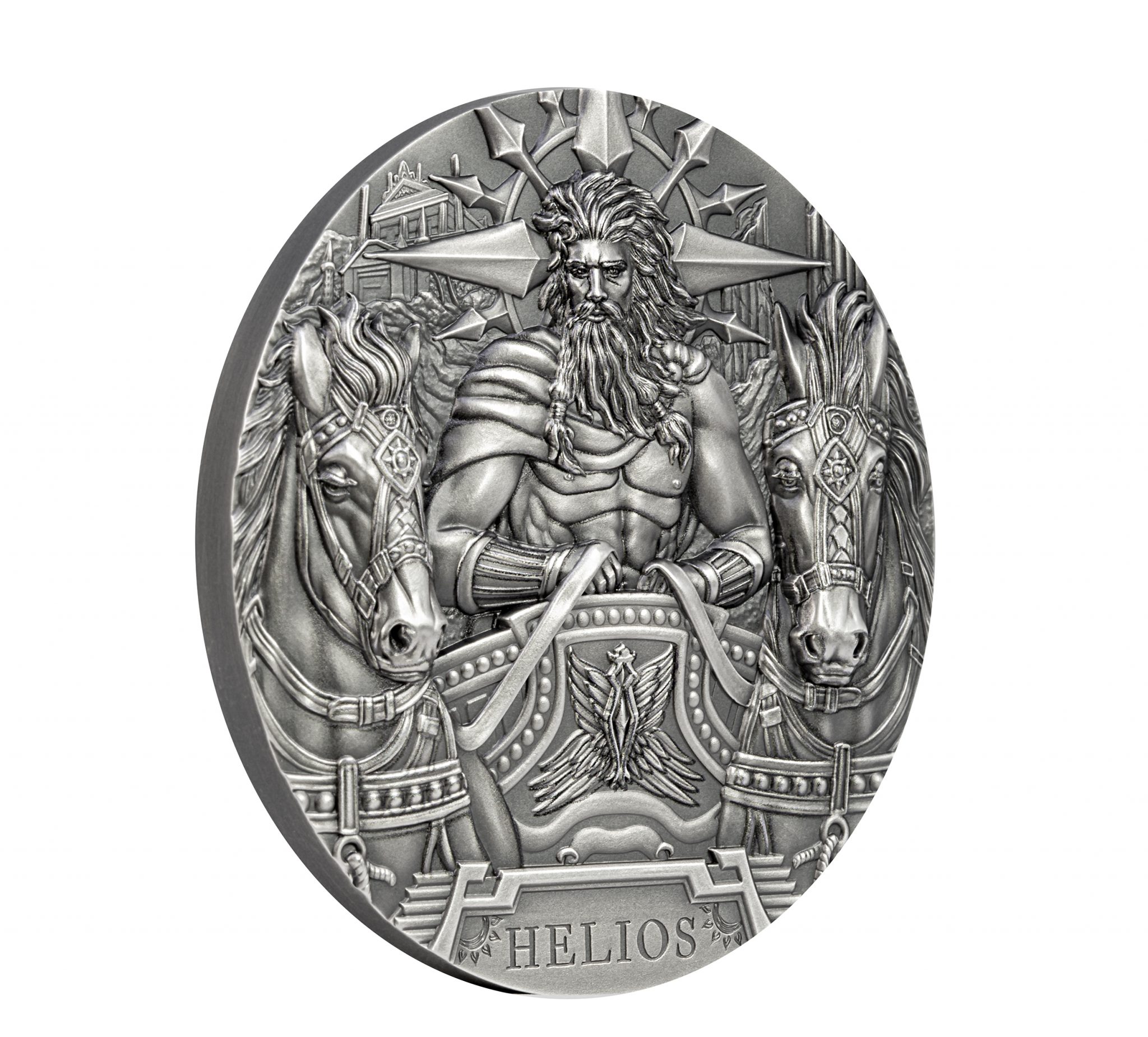 Cook Islands - 2022 - 20 Dollars - Gods of the World HELIOS The Sun God ...