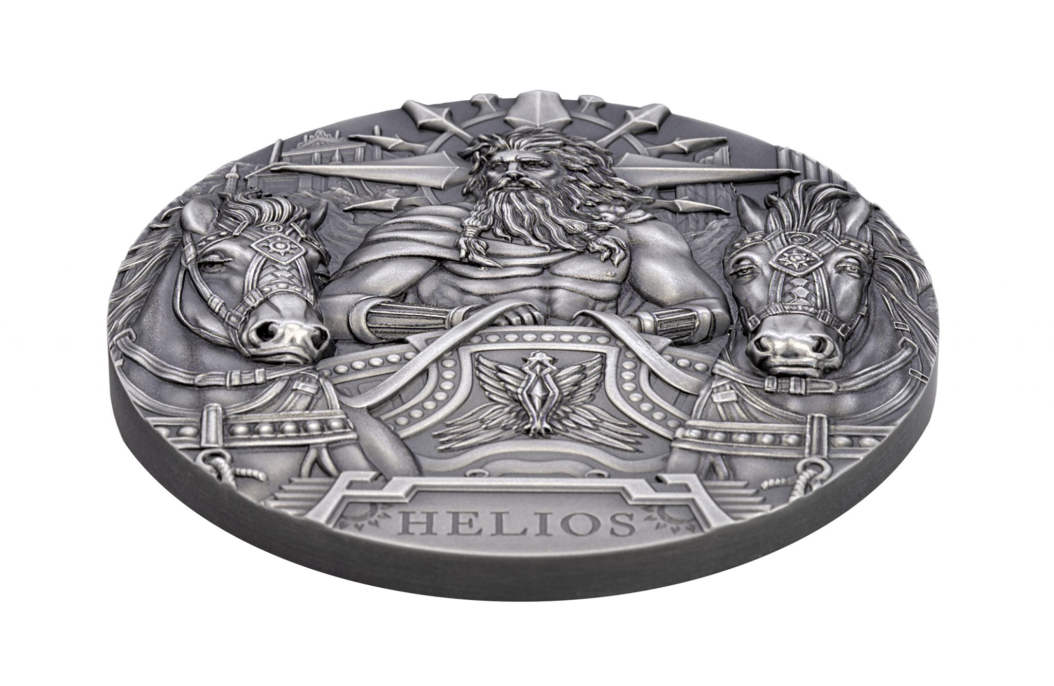 Cook Islands - 2022 - 20 Dollars - Gods of the World HELIOS The Sun God ...