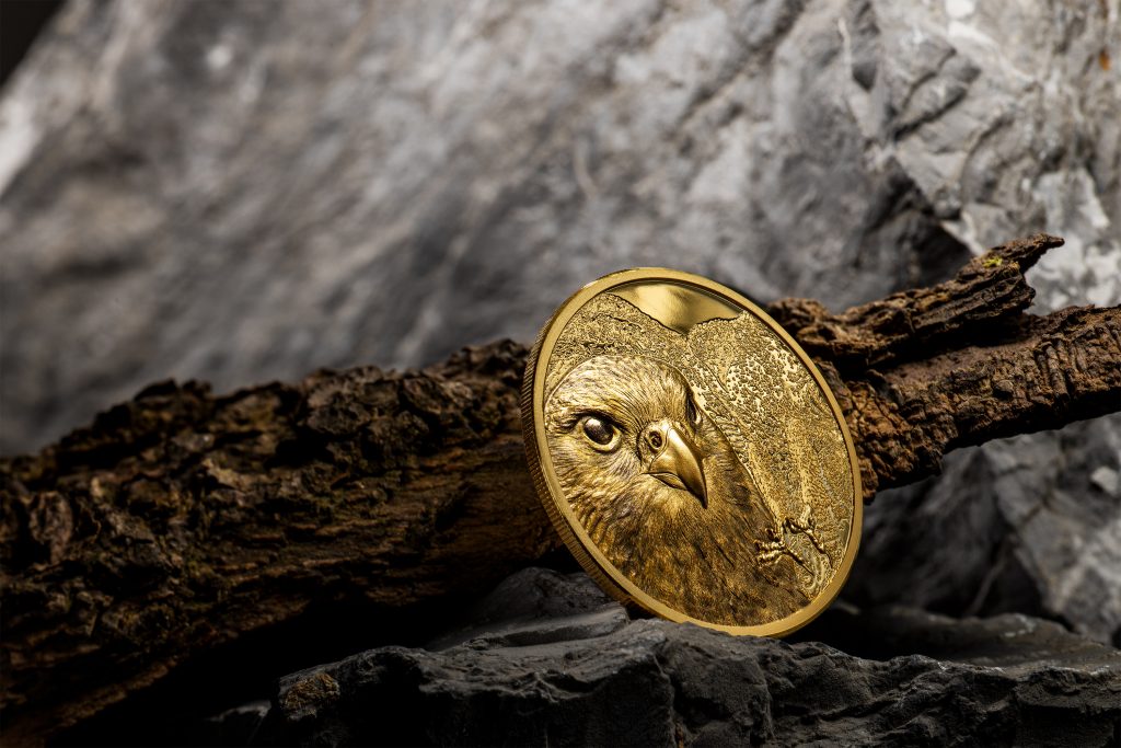 Mongolia - 2023 - 25000 Togrog - Mongolian Falcon 1oz GOLD - NumisCollect