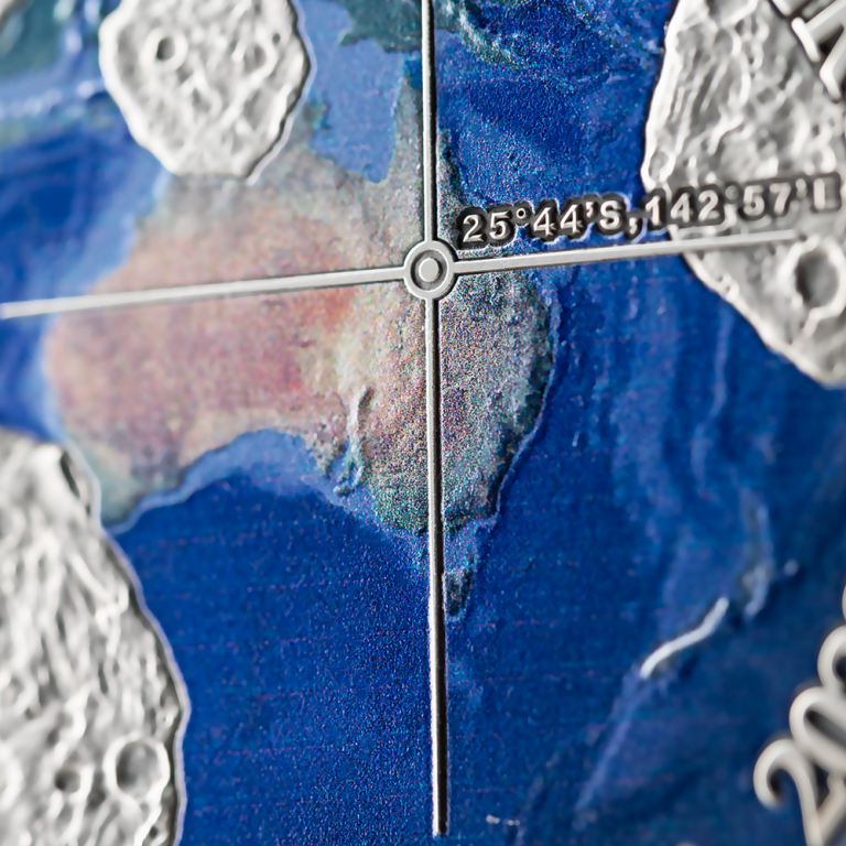 Cameroon - 2022 - 2000 Francs - Tenham Meteorite incl Pure Meteorite ...