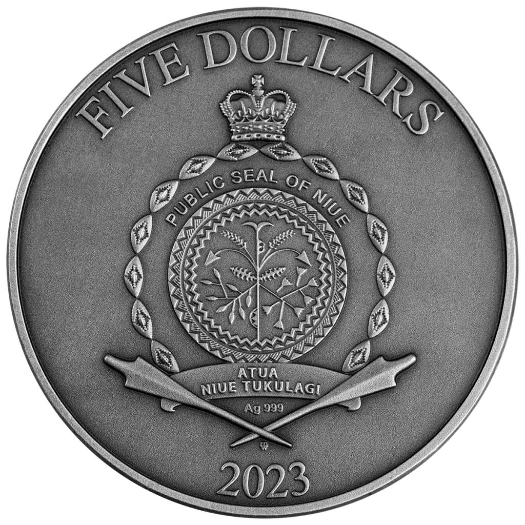 Niue - 2023 - 5 Dollars - Germanic Peoples Tribes - NumisCollect