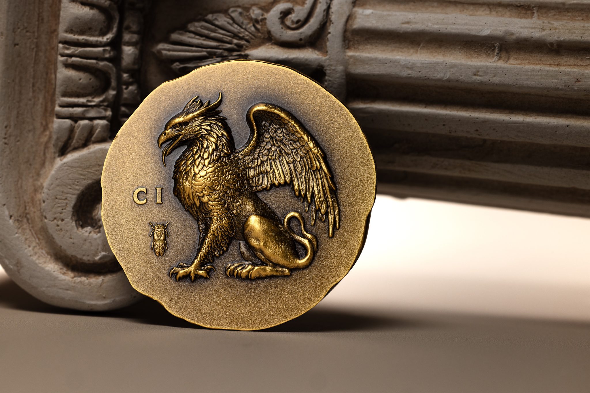 Cook Islands - 2024 - 250 Dollars - Gryphon Griffin Numismatic Icons ...