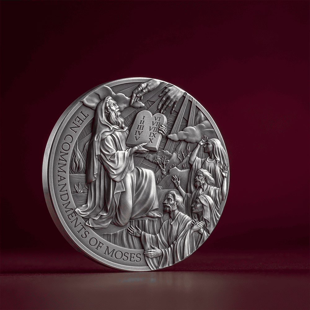 Cameroon - 2024 - 2000 Francs - Ten Commandments Moses (Bible Stories ...