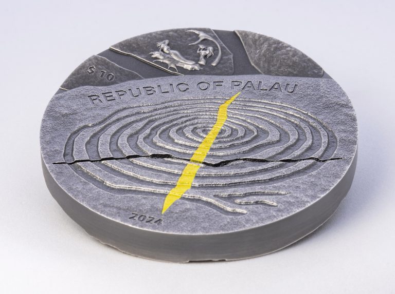 Palau - 2024 - 10 Dollars - Chaco Culture Sun Dagger – Equinox ...