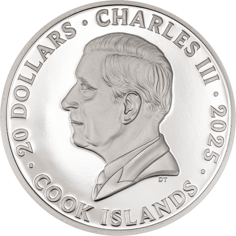 Cook Islands - 2025 - 20 Dollars - Lost City of Pompeii 3oz silver ...