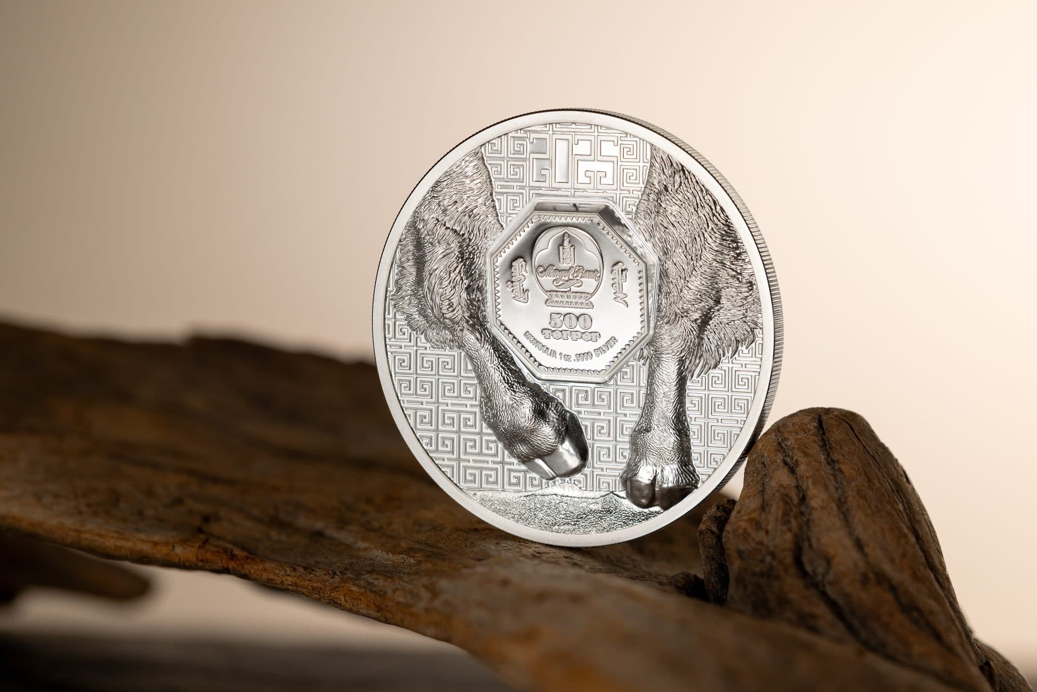 Mongolia - 2025 - 500 Togrog - Mongolian Bison 1oz SILVER (Wild ...