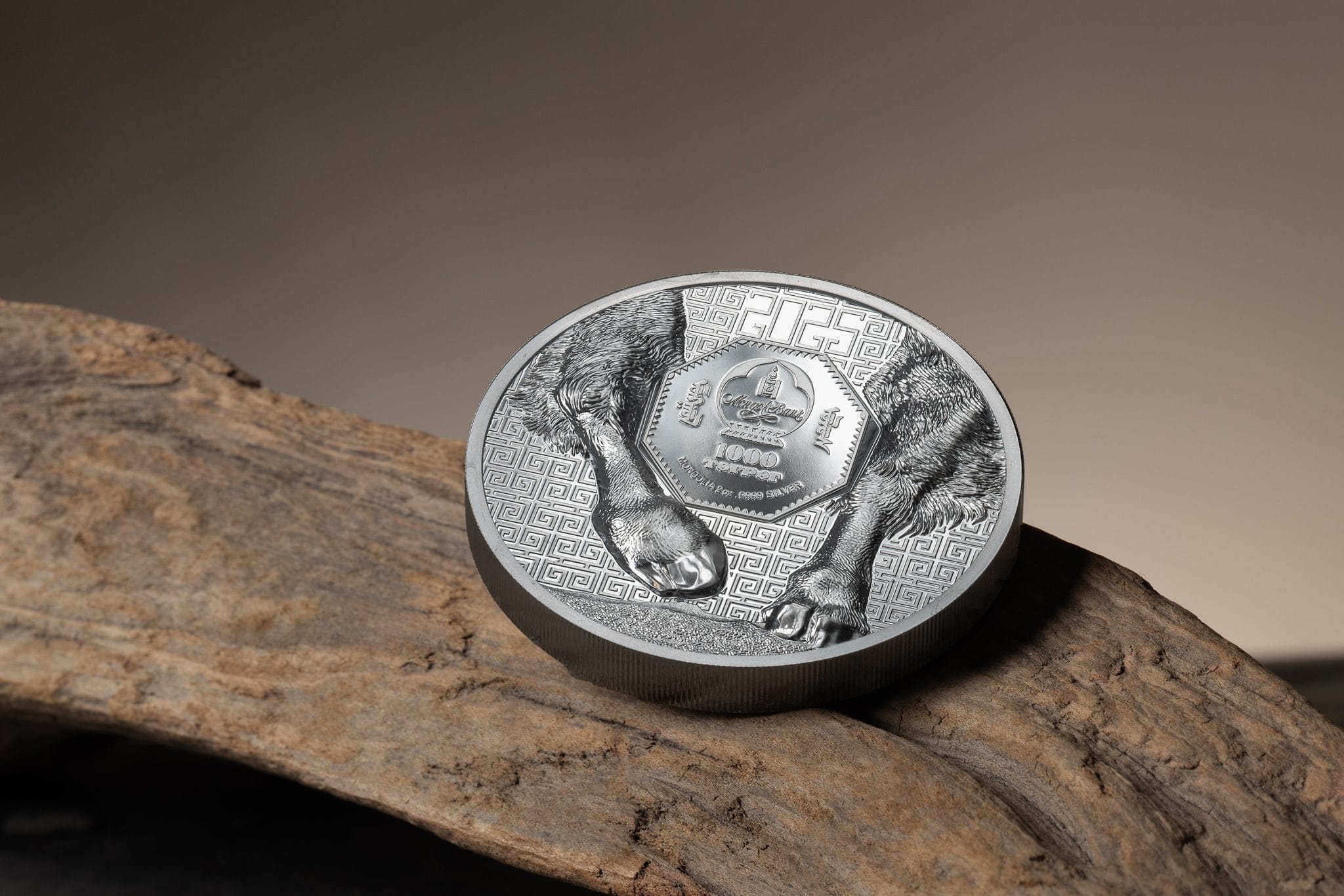Mongolia - 2025 - 1000 Togrog - Mongolian Bison 2oz SILVER (Wild ...