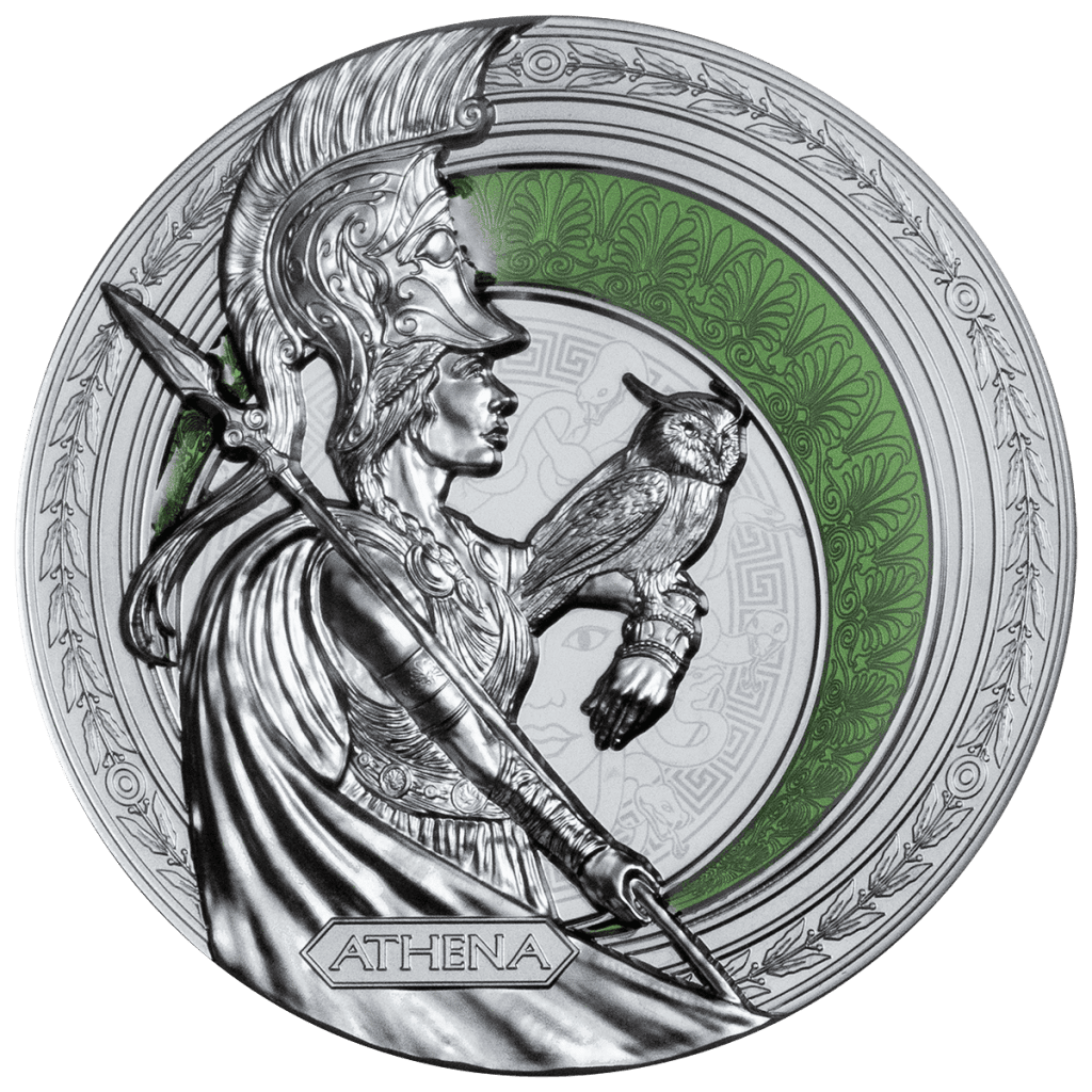 Niue - 2025 - 2 Dollars - Athena Greek Goddess - NumisCollect