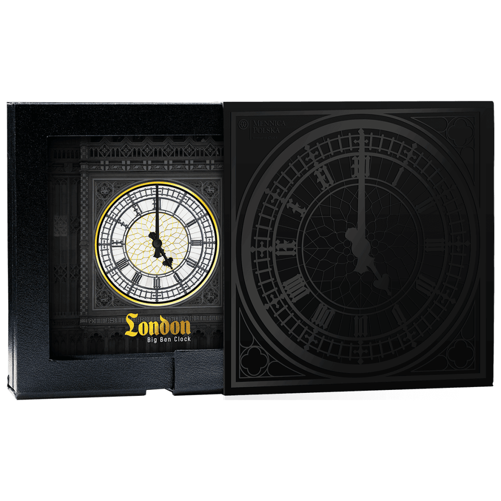 Malta - 2025 - 5 Euro - Big Ben London (City Hall Clocks series ...