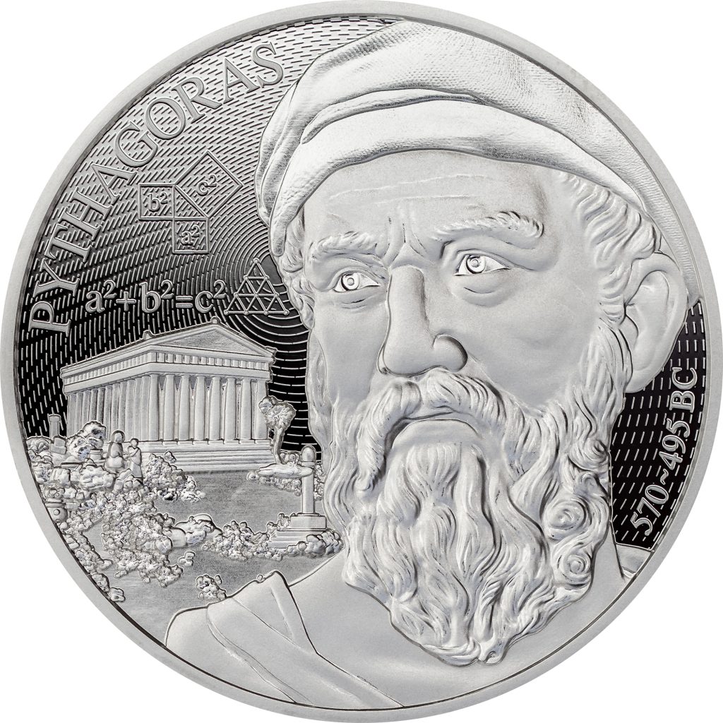Niue - 2025 - 2 Dollars - Pythagoras (Science Explained series) 1oz ...