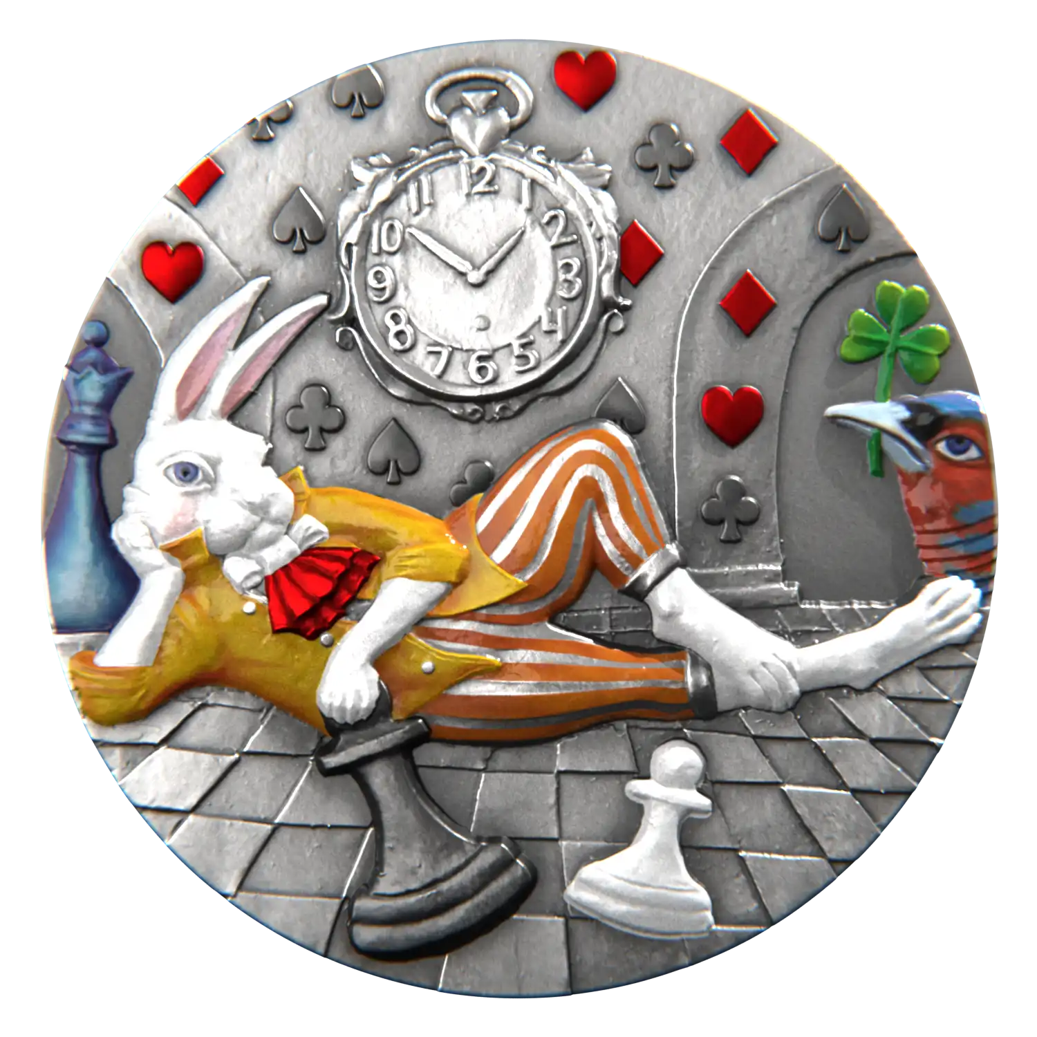 Niue - 2025 - 1 Dollar - White Rabbit Rest 1oz silver (Fairy Tales ...